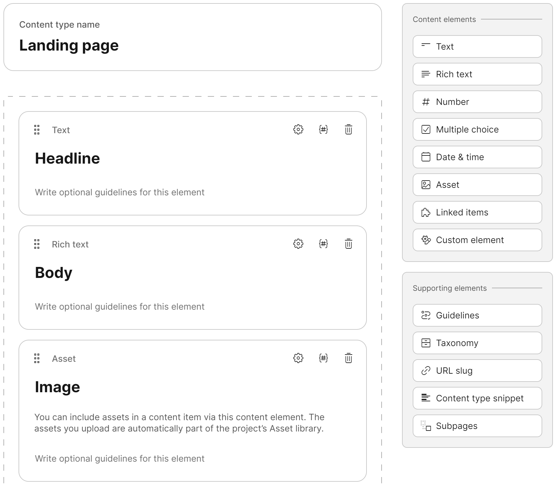 Navigation and content in Web Spotlight | Kontent.ai Learn